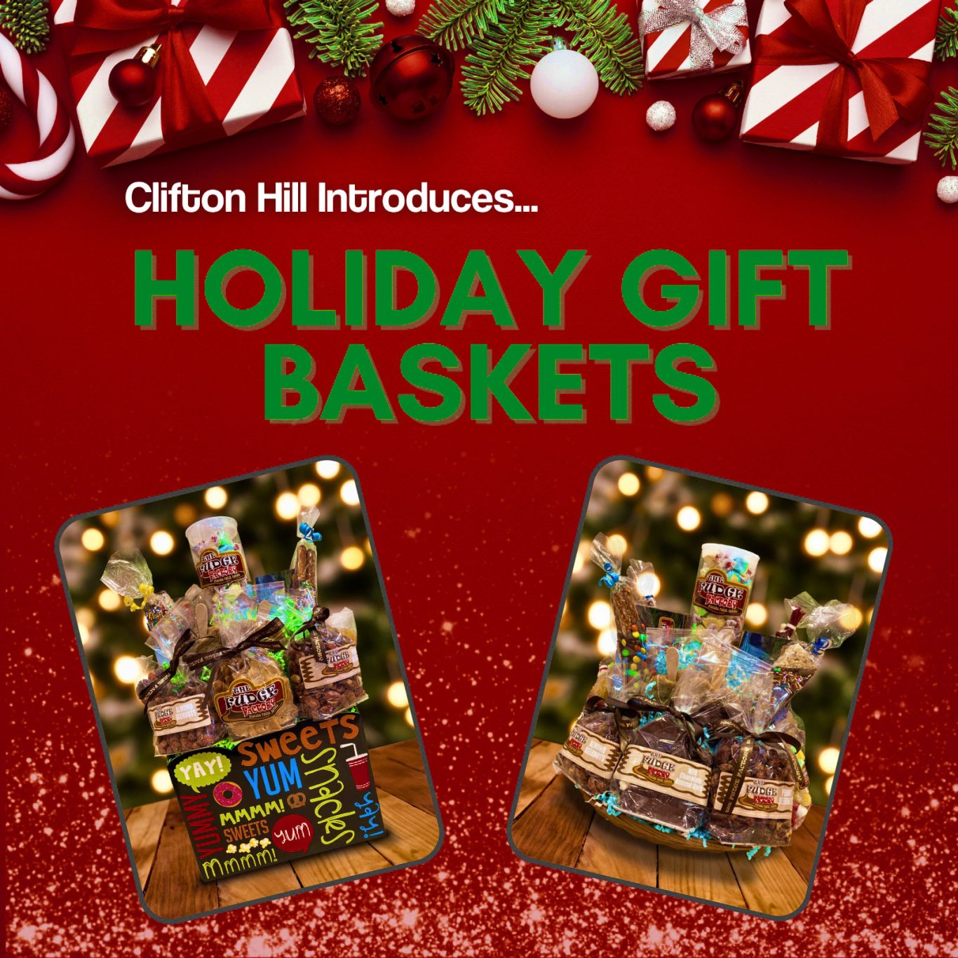 Spread Holiday Joy with The Fudge Factory's Festive Gift Baskets ...