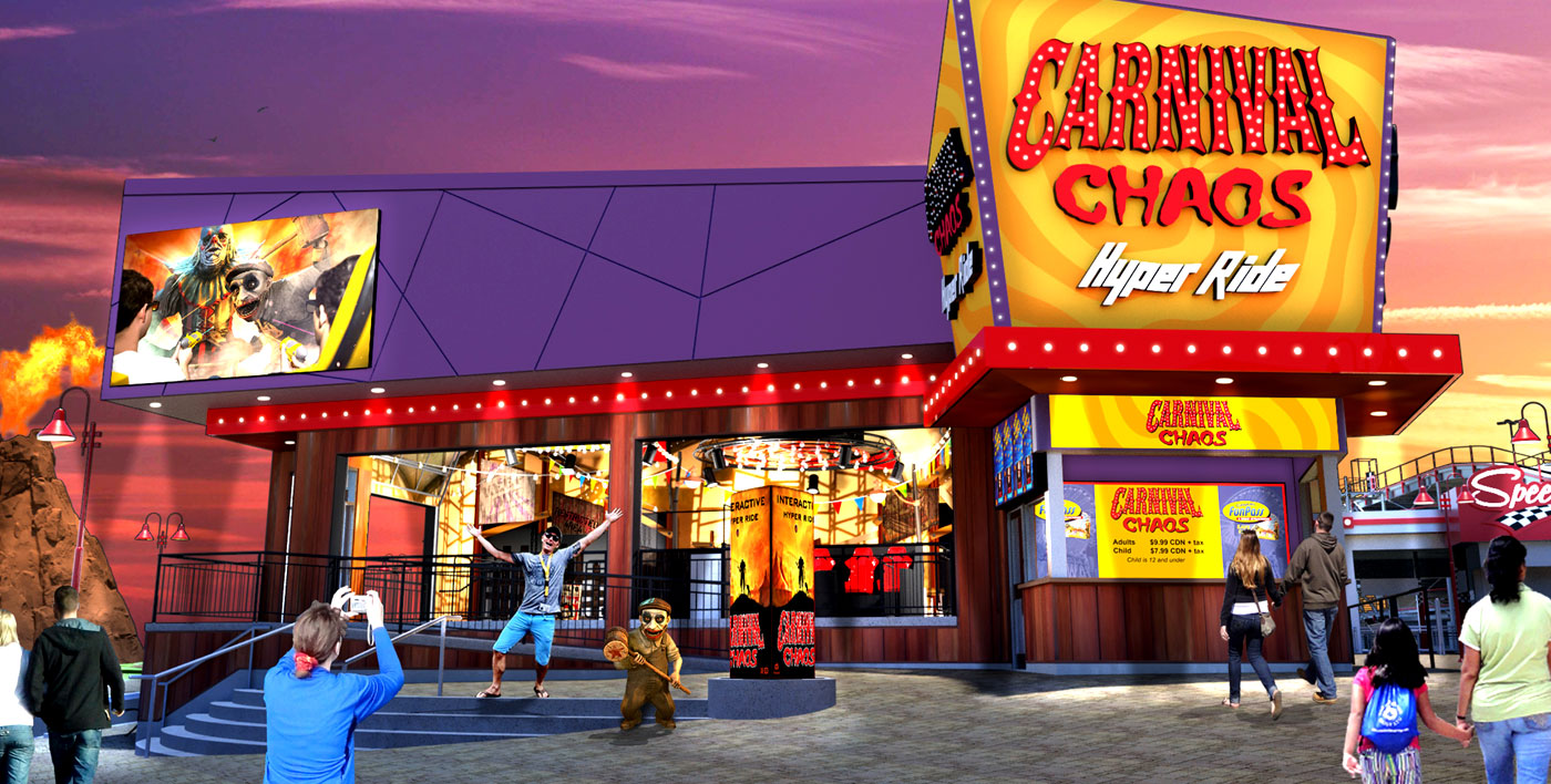 Carnival Chaos | Clifton Hill Niagara Falls, Canada