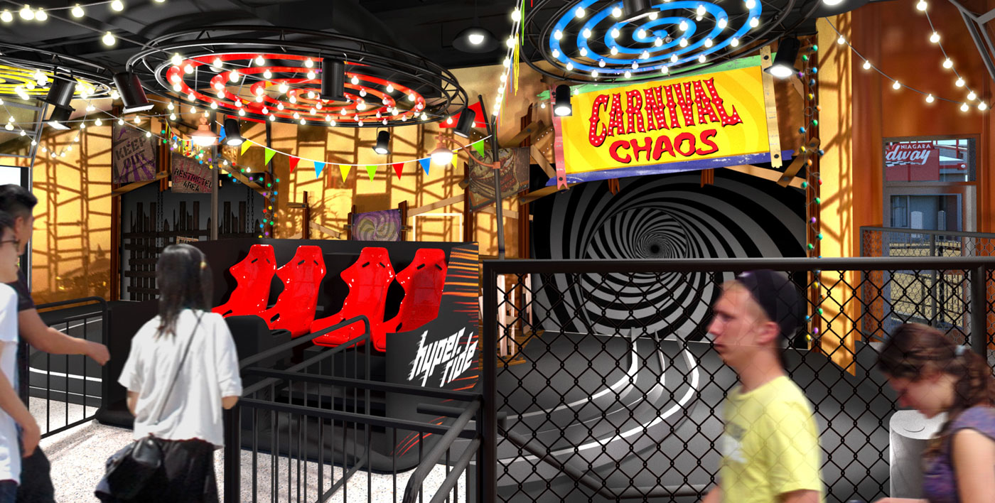 Carnival Chaos | Clifton Hill Niagara Falls, Canada