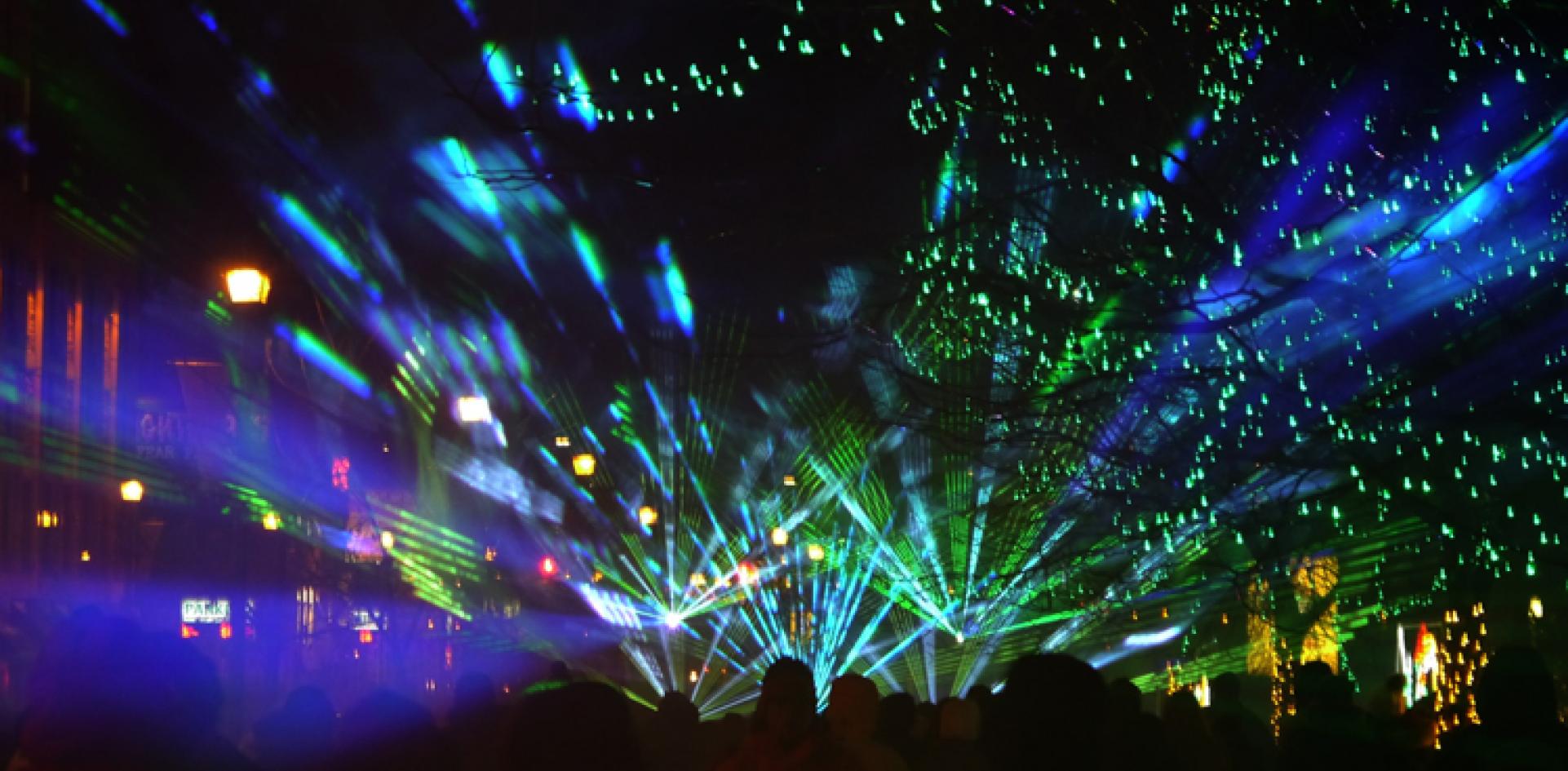 Laser Light Show Niagara SkyWheel